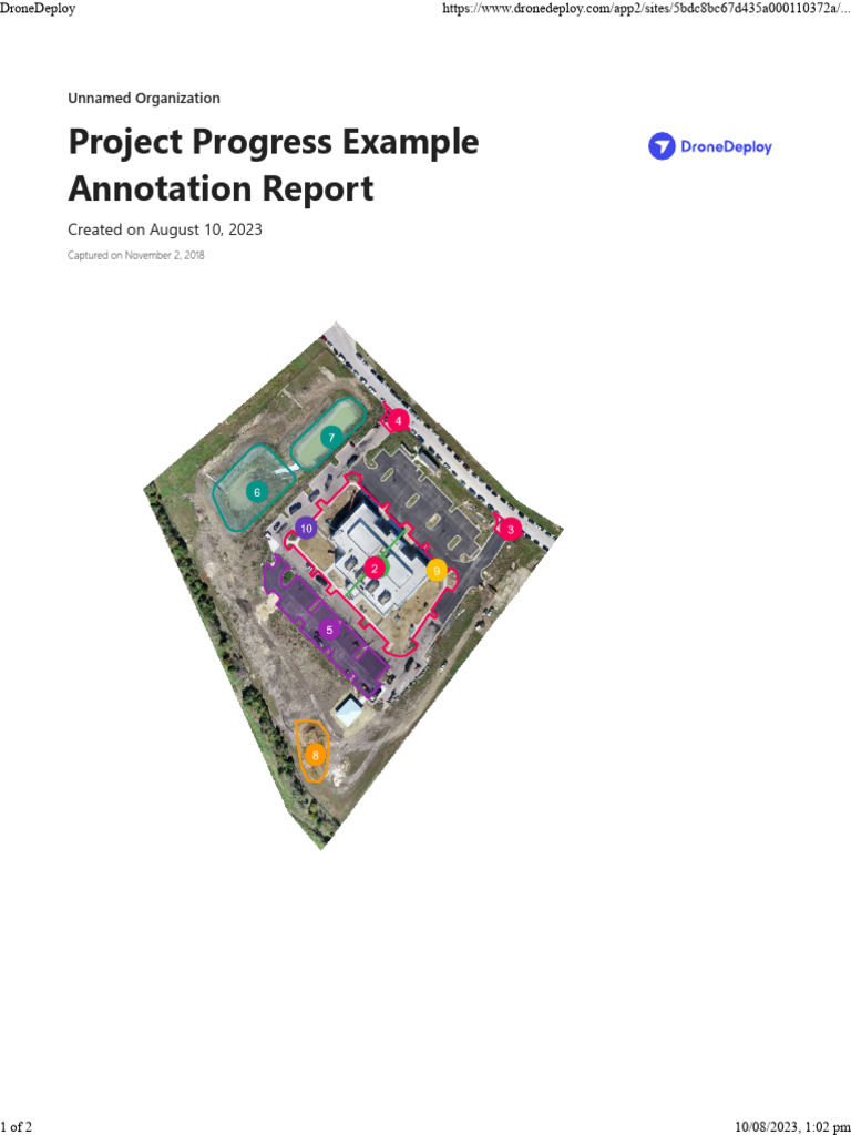 Drone Deploy Report 2 | PDF