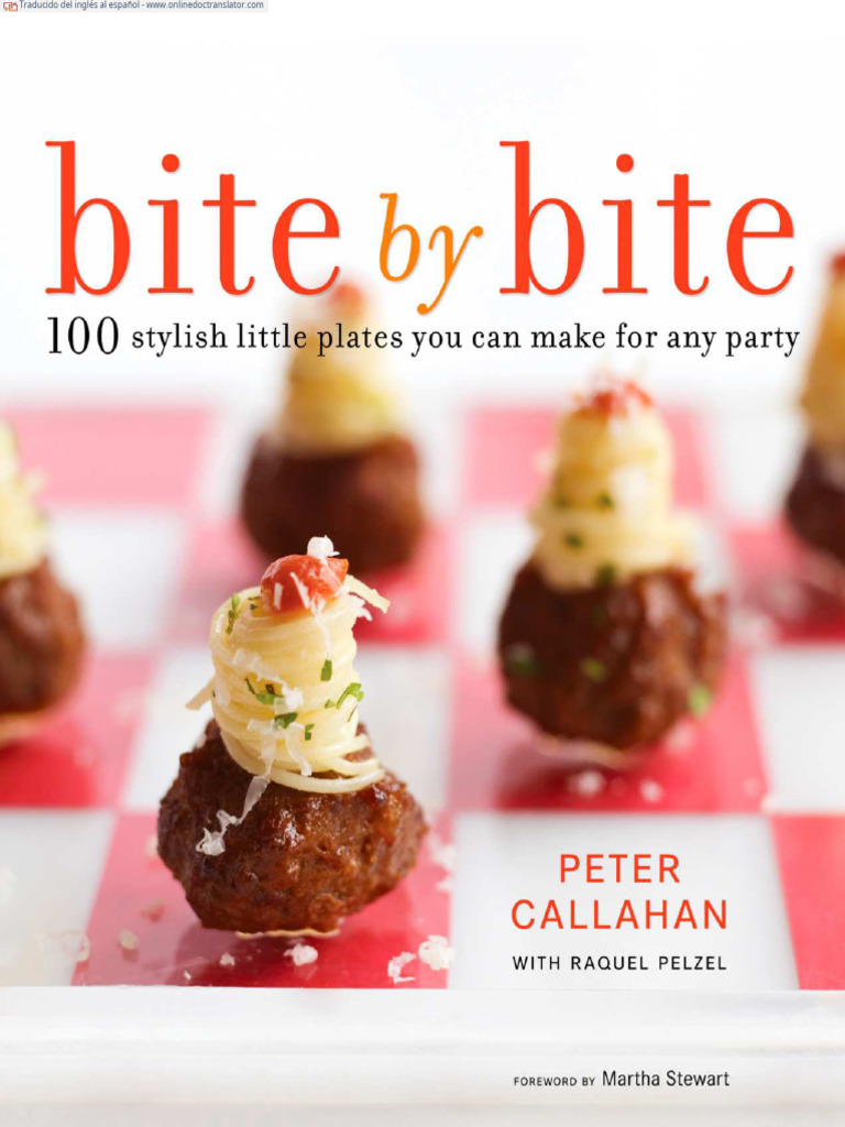 Bite by Bite - Peter Callahan Español | PDF
