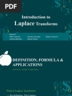 Laplace Transform Formulas | PDF | Laplace Transform | Function ...