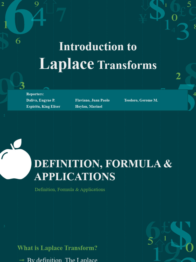 Group 3 Laplace Transform | PDF Group 3 Laplace Transform | PDF