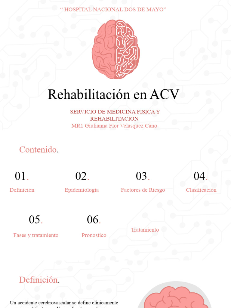 Acv Rehabilitacion | PDF
