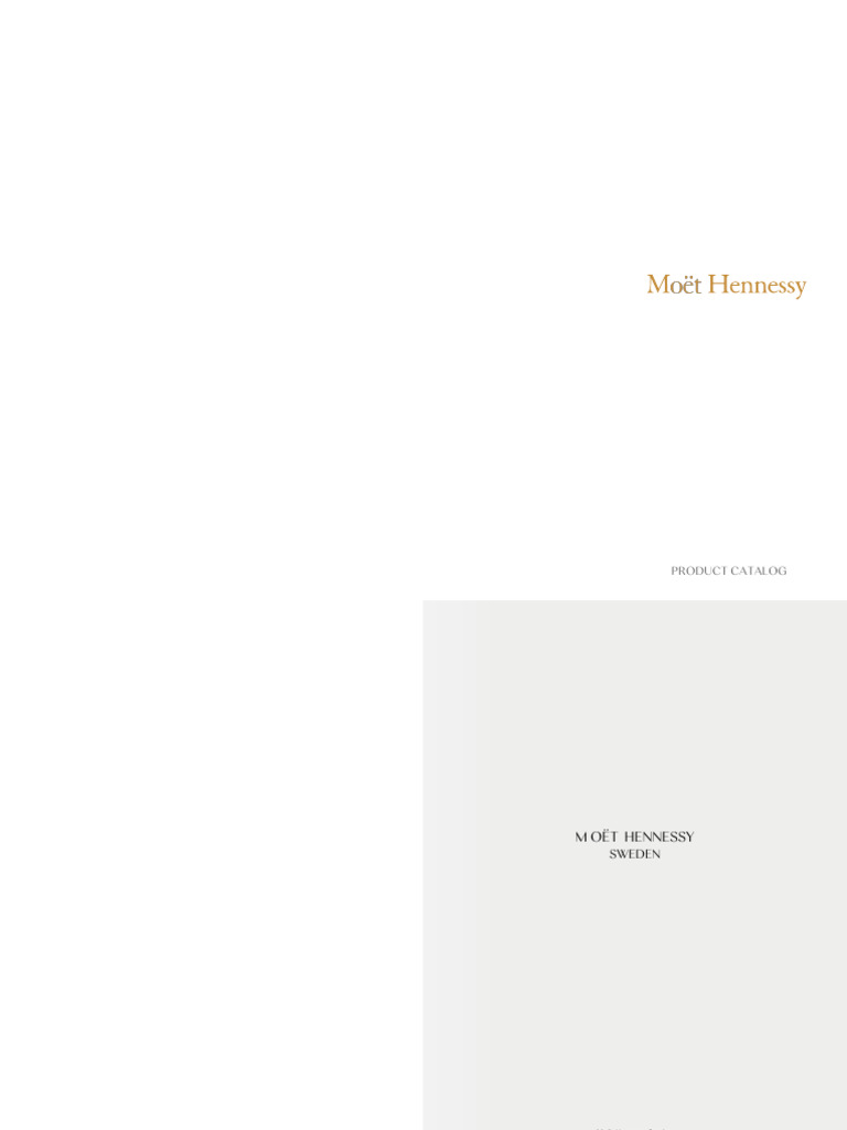 Moet Productcatalog | PDF