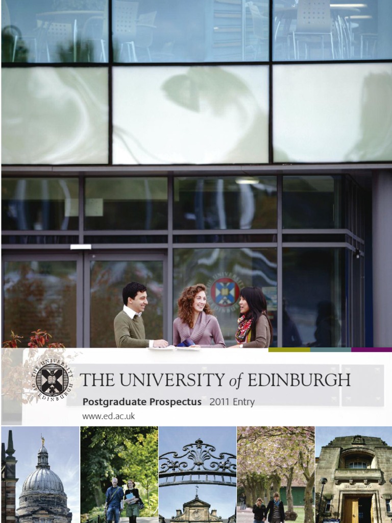 University of Edinburgh Post Graduate Prospectus 2011 Entry | PDF ...