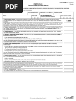 2025 Ontario Personal Tax Credits Return | PDF | Income Tax | Pension