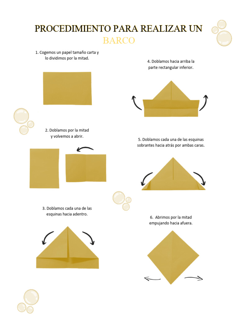 Procedimiento para Realizar Un Barco | PDF