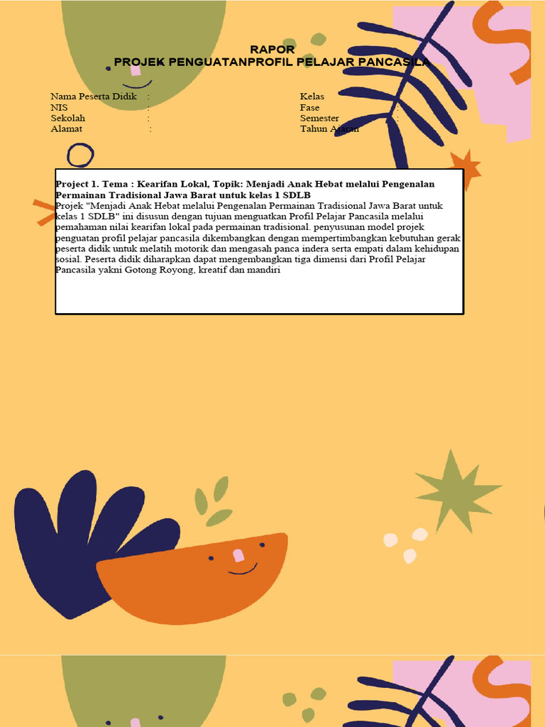 Rapor p5 Keisya | PDF