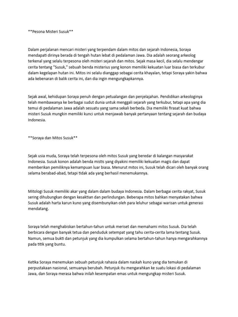 Penemuan Misteri Susuk di Jawa | PDF