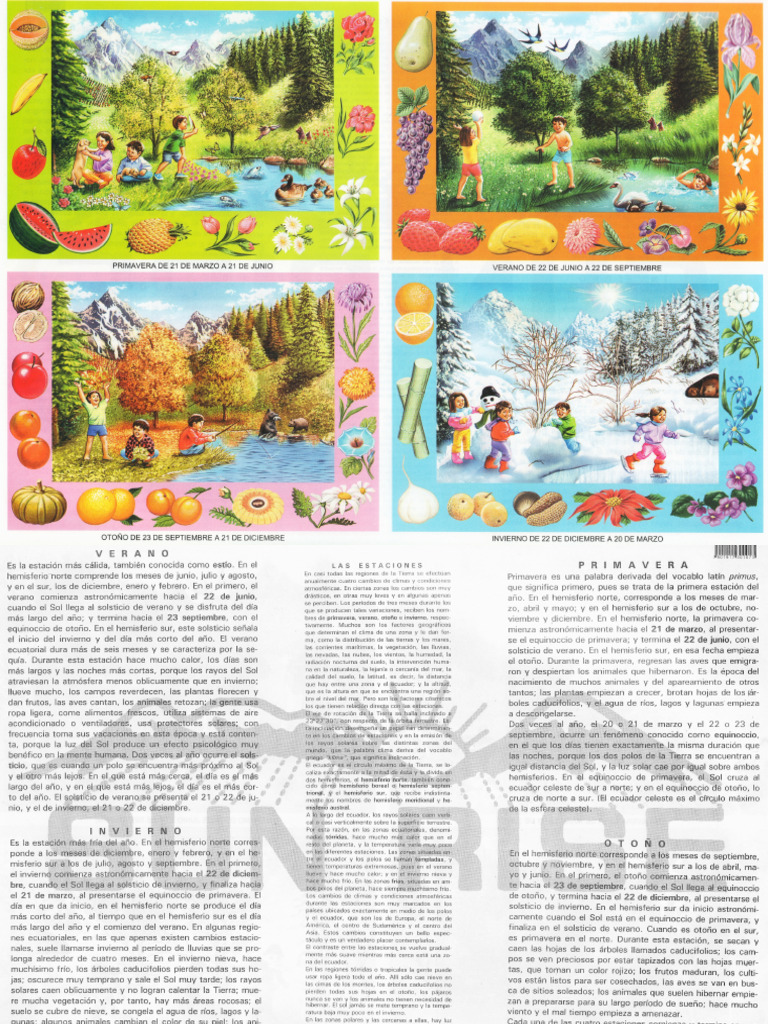 Las Cuatro Estaciones | PDF