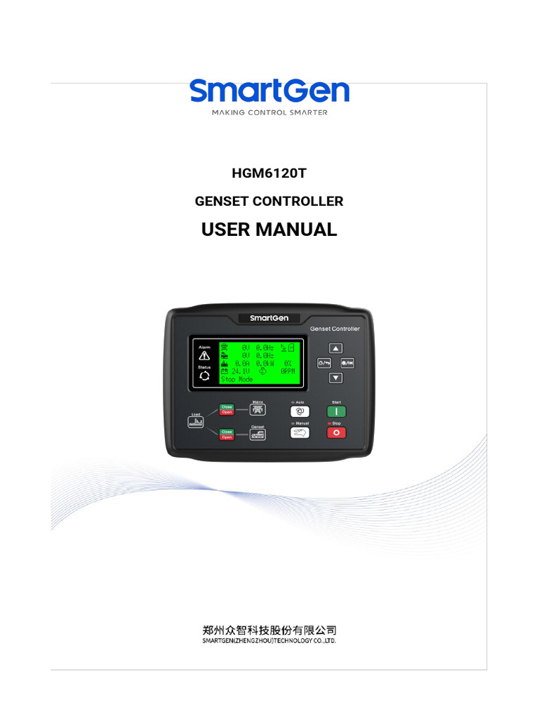 SmartGen HGM6120T Owner's Manual | PDF