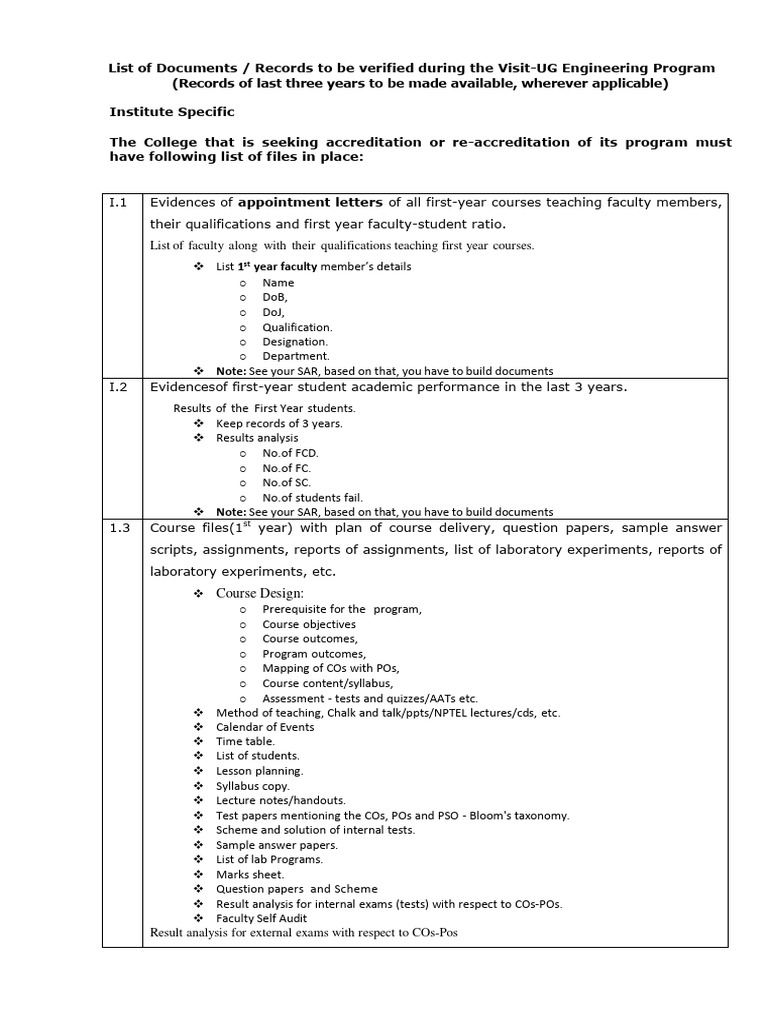 List of Documents-NBA-P35-I5 - Details | PDF | Laboratories | Libraries