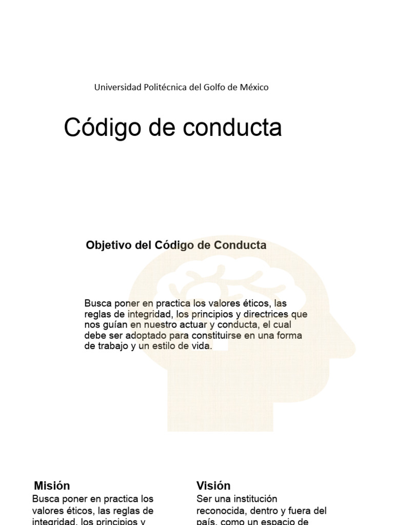Codigo de Conducta | PDF | Igualdad de género | Estudios de género