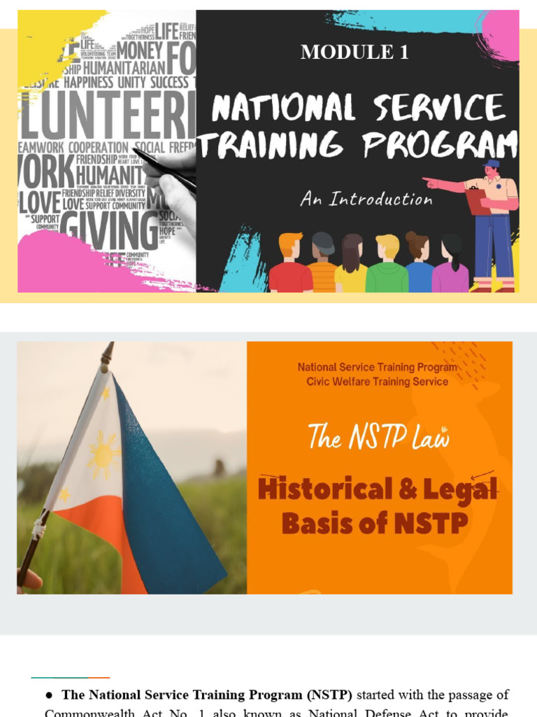 NSTP1 Module I Intro To NSTP Self Awareness | PDF