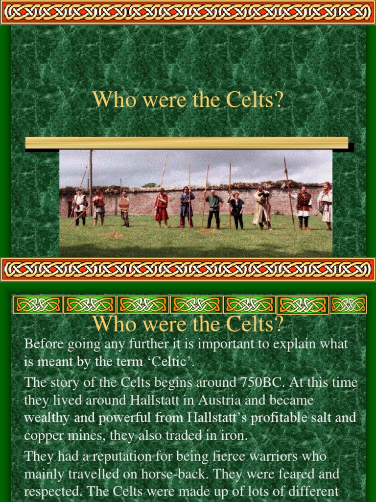 Who Were The Celts? | PDF | Celts | Scotland