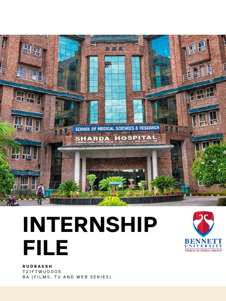 Internship File-1 | PDF