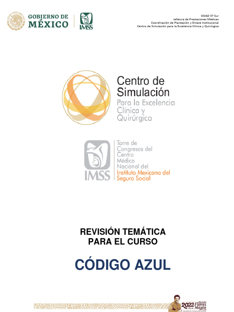 Protocolo de Código Azul en Hospitales IMSS | PDF | Business