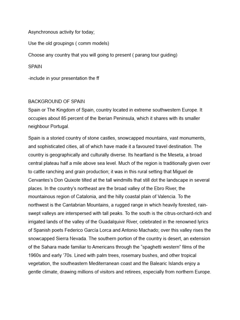 Asynchronous Activity For Today Pdf