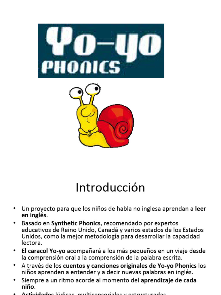 Yo-Yo Phonics | PDF