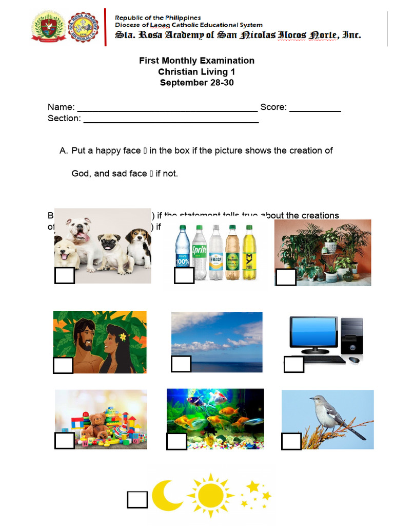 Long Test in CLE 1 | PDF