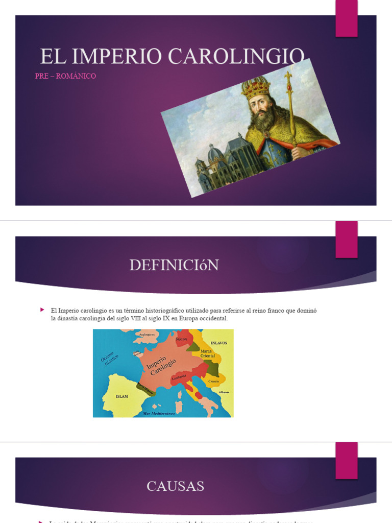 El Imperio Carolingio 2 | PDF | Carlomagno | Edades medias