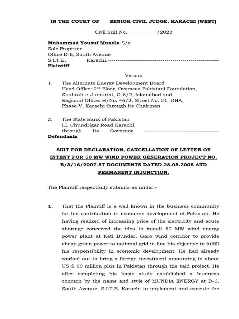 CANCELLATION OF LETTER OF INTENT | PDF | Fraud | Misrepresentation