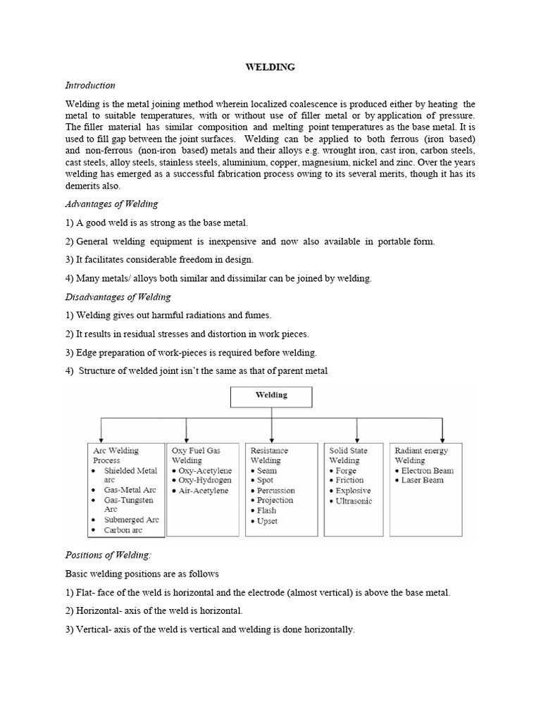 Comprehensive Guide to Welding Techniques | PDF
