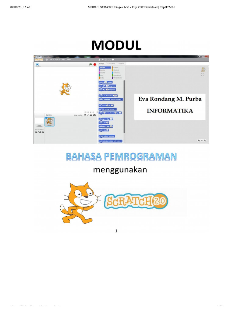 Modul Scratch | PDF