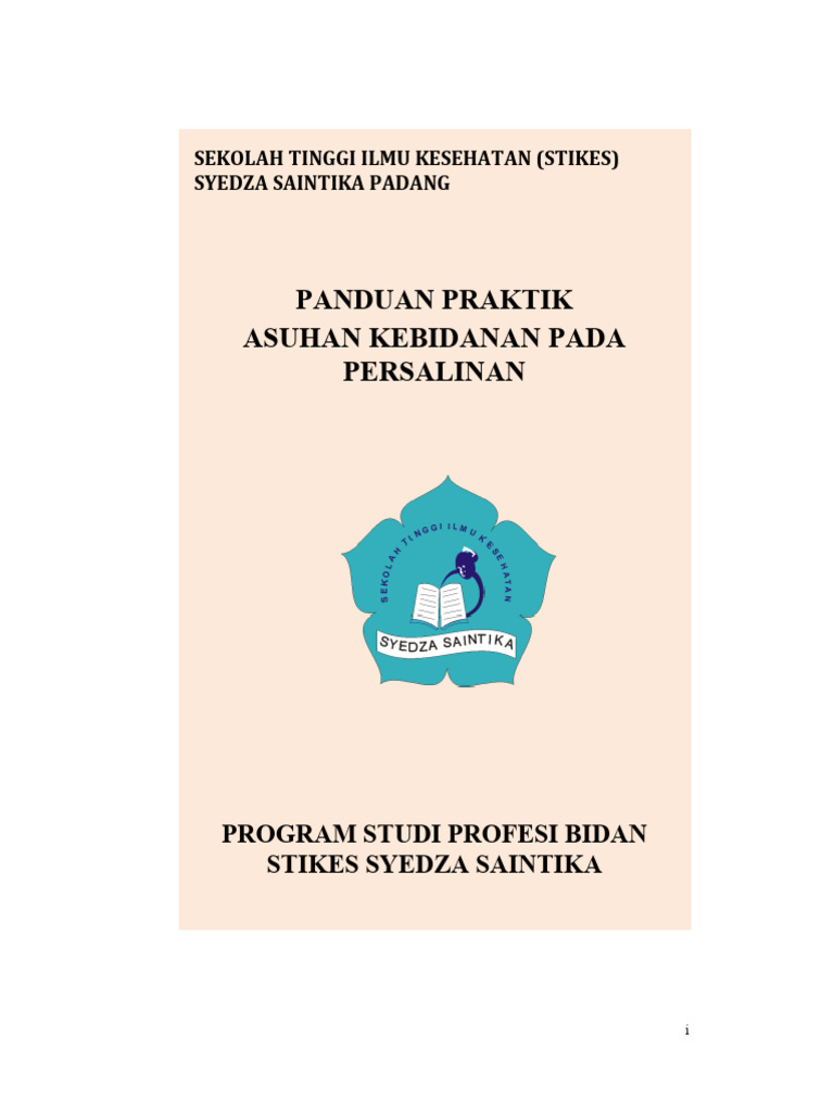 Panduan Praktik Kebidanan STIKes Syedza | PDF
