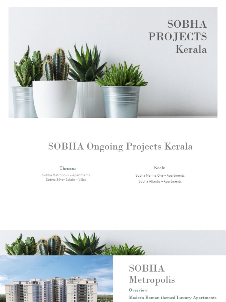 SOBHA PROJECTS Kerala | PDF