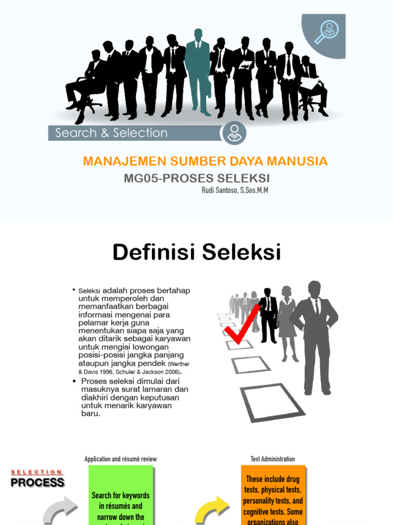 MG05 Seleksi | PDF | Pengembangan Diri