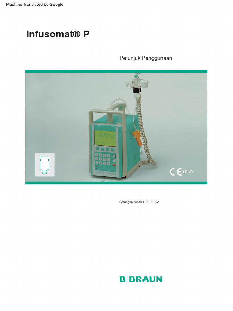 Aun Infusomat P - User Manual | PDF