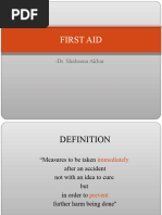 Basic First Aid Red Cross | PDF | First Aid | Cardiopulmonary Resuscitation