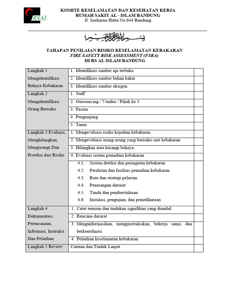 FSRA Identifikasi | PDF