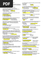 LTO EXAM Reviewer | PDF | Traffic | Driver's License