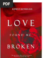 Love Found Me Broken 3 | PDF | Language Arts & Discipline | Self ...