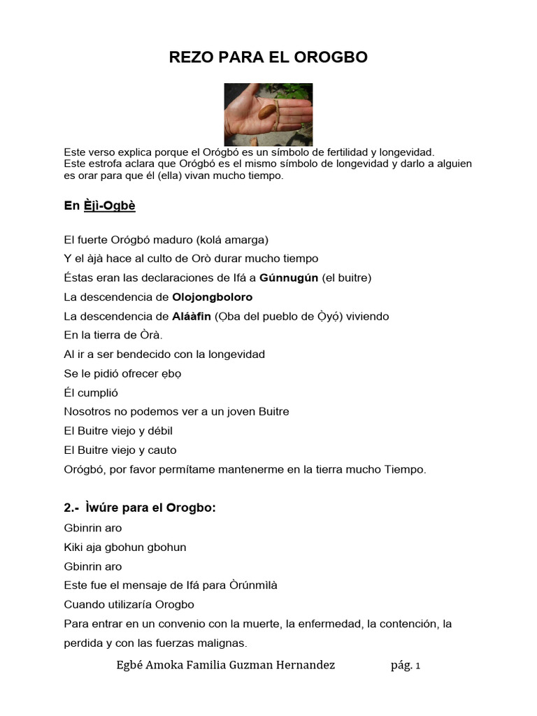 Guia de Rezos Complementarios | PDF