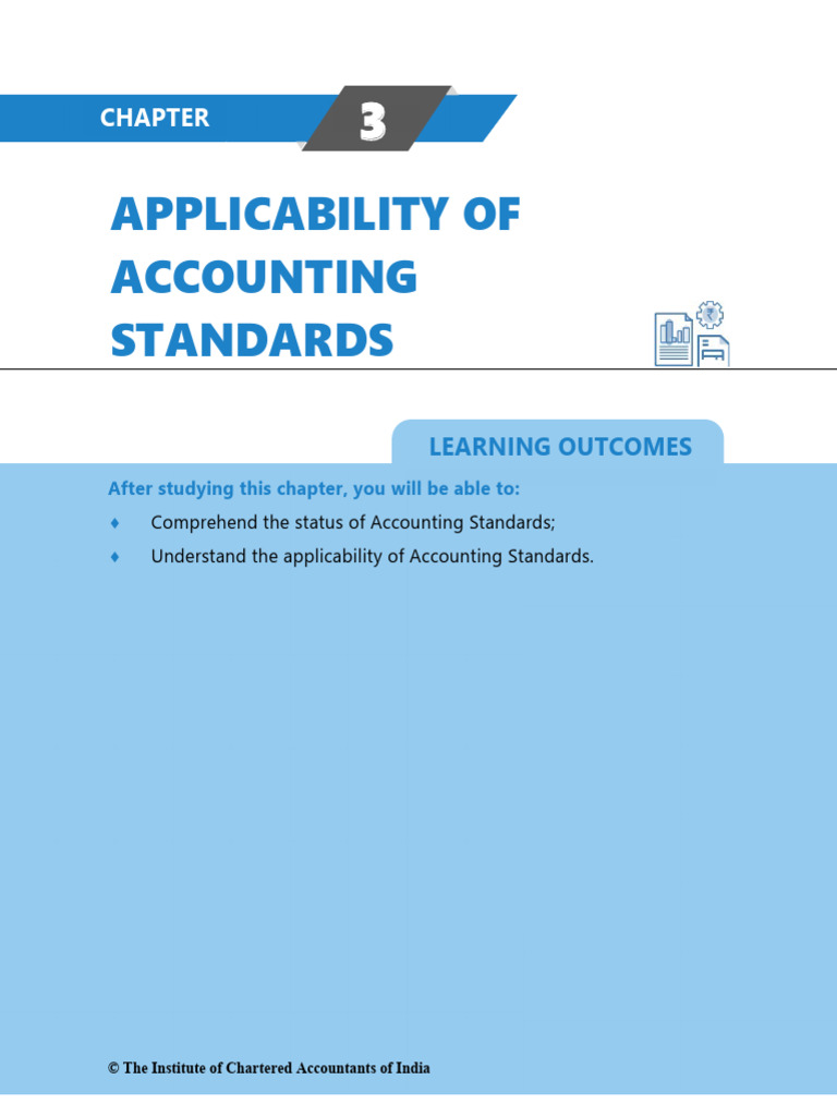 Aplicability of Accounting Standards | PDF