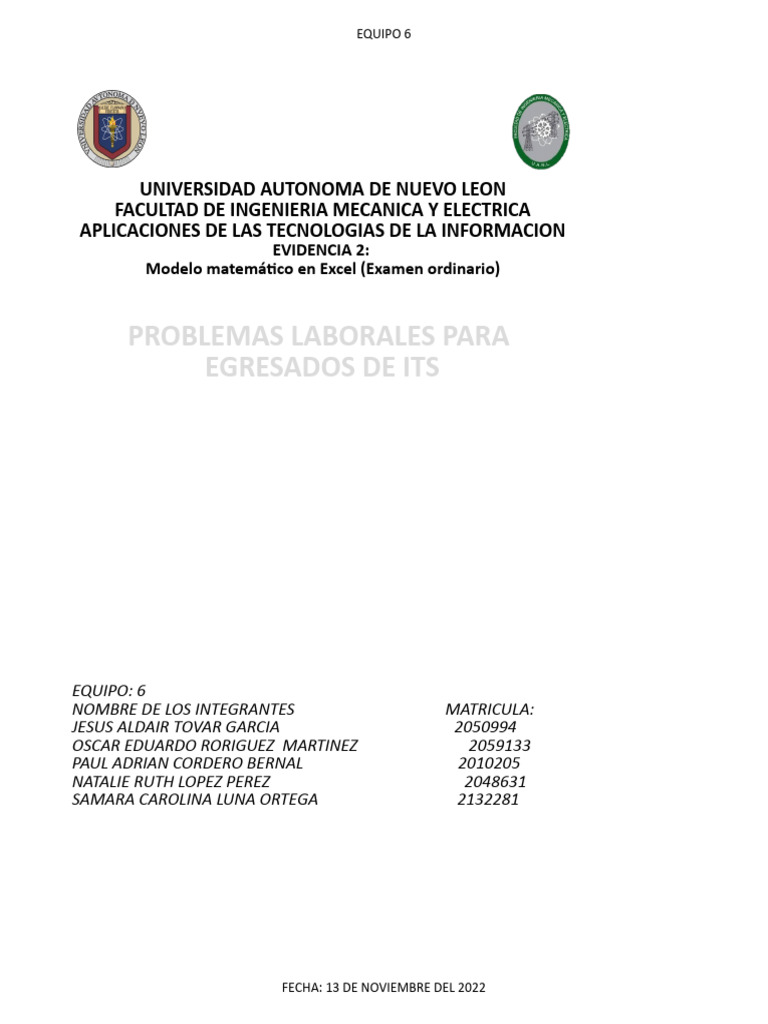 Ati Modelo Equipo6 | PDF