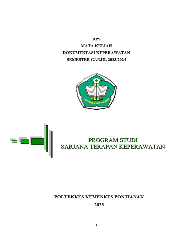 RPS Dokep - 2023 - 1 REGULER | PDF