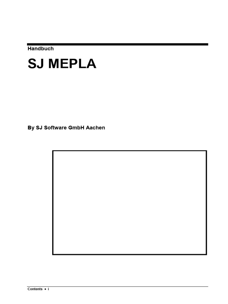 SJ Mepla Handbuch Grafik Eng | PDF | Button (Computing) | Menu (Computing)
