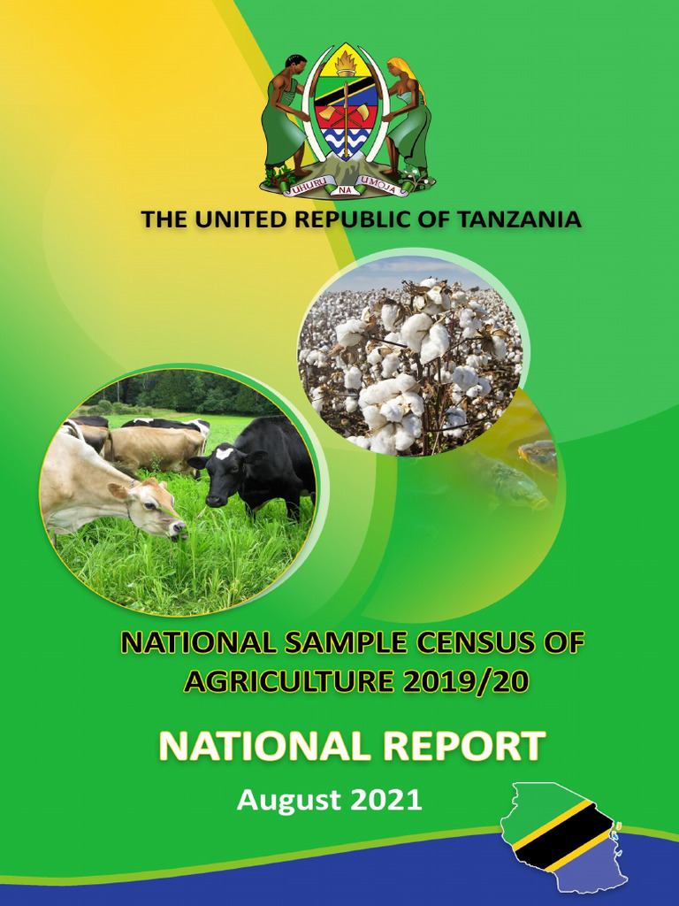 2019-20 Agri Census Main Report-TANZANIA | PDF