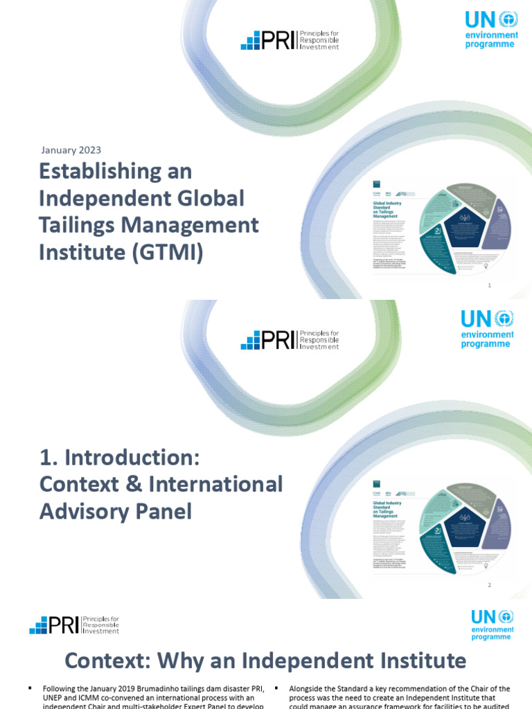 GTMI - GISTM Institute | PDF