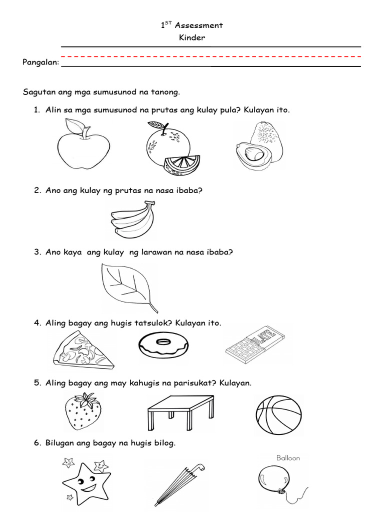 1st Assessment Test | PDF