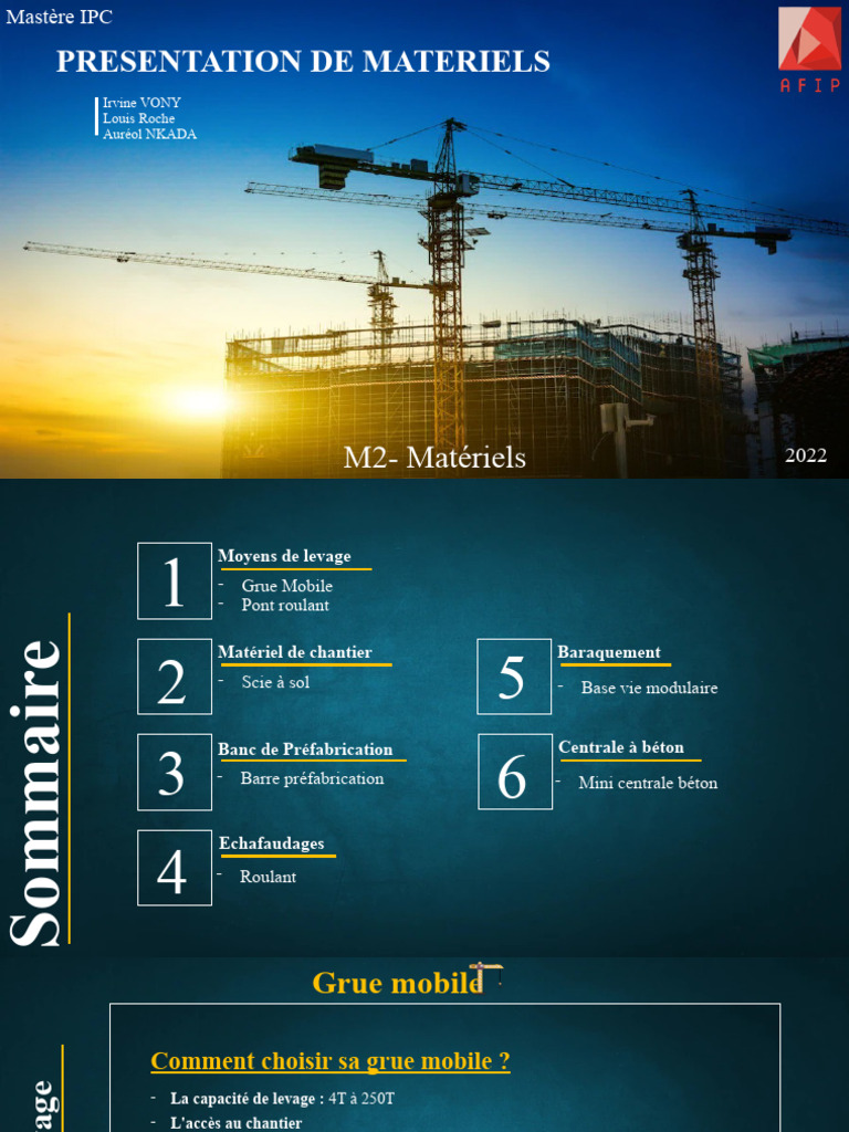 M2 - Matériels | PDF