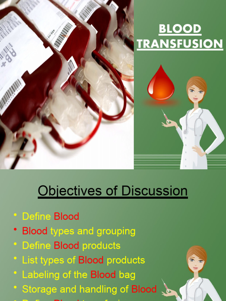 Blood Transfusion | PDF | Blood Type | Blood