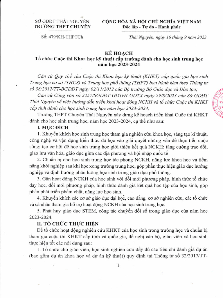 CV 479 Cu C-Thi-Khkt 2023-2024 | PDF