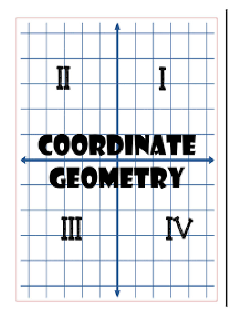 Coordinate Geometry | PDF