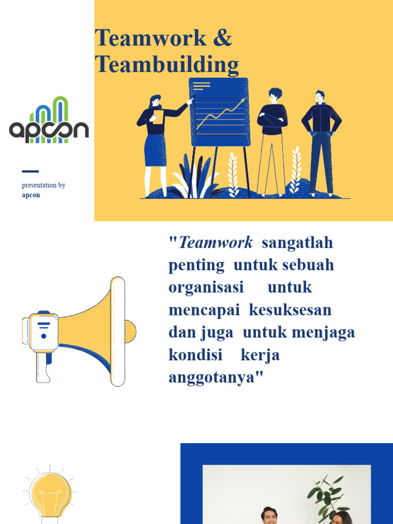Teamwork & Teambuilding | PDF | Bisnis | Pengembangan Diri
