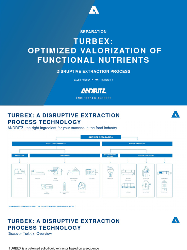 TURBEX - Sales Presentation - Revision 1 | PDF