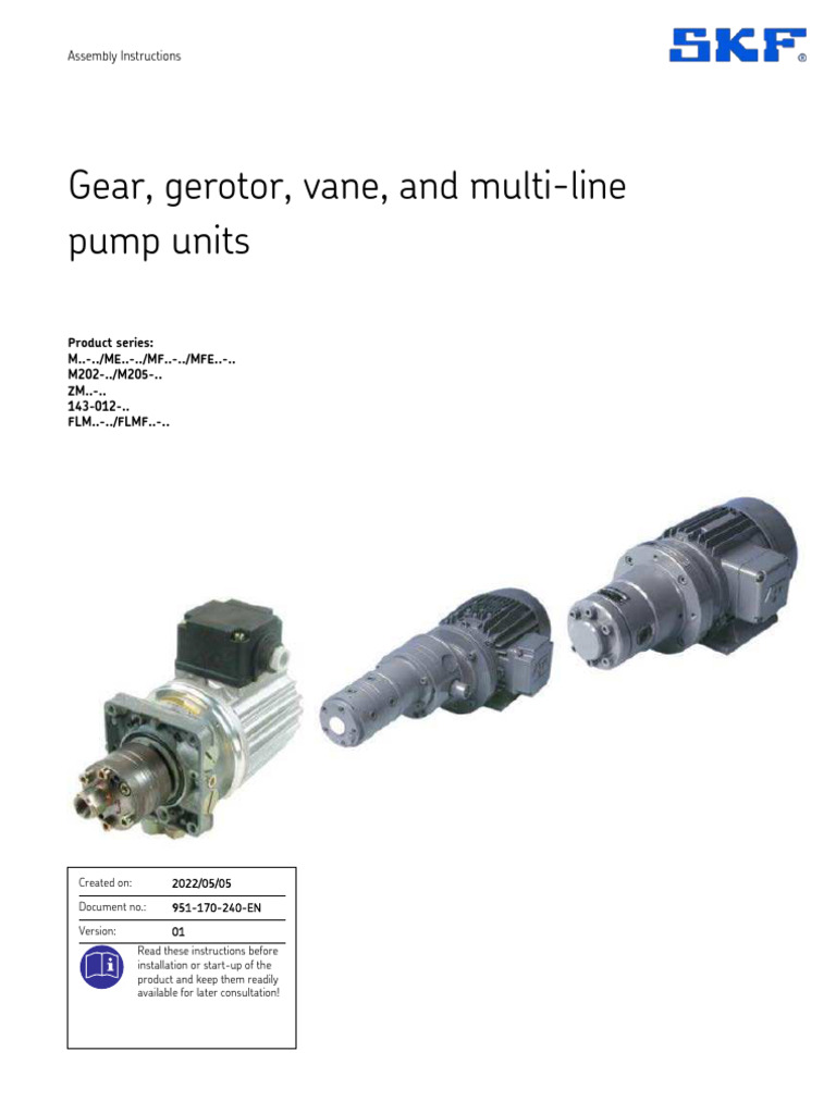 ZM Lube Oil Pump Manual | PDF