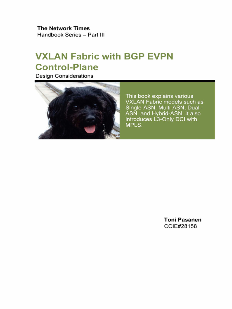 VXLAN Fabric With BGP EVPN Control Plane Design Considerations | PDF